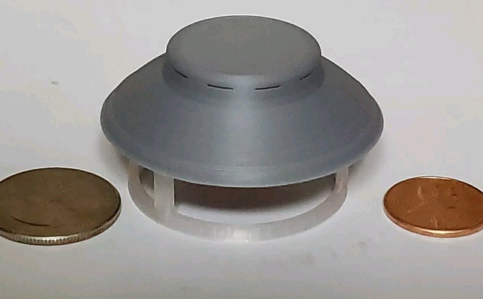The Invaders UFO/Flying Saucer - Tiny - With Stand | eBay