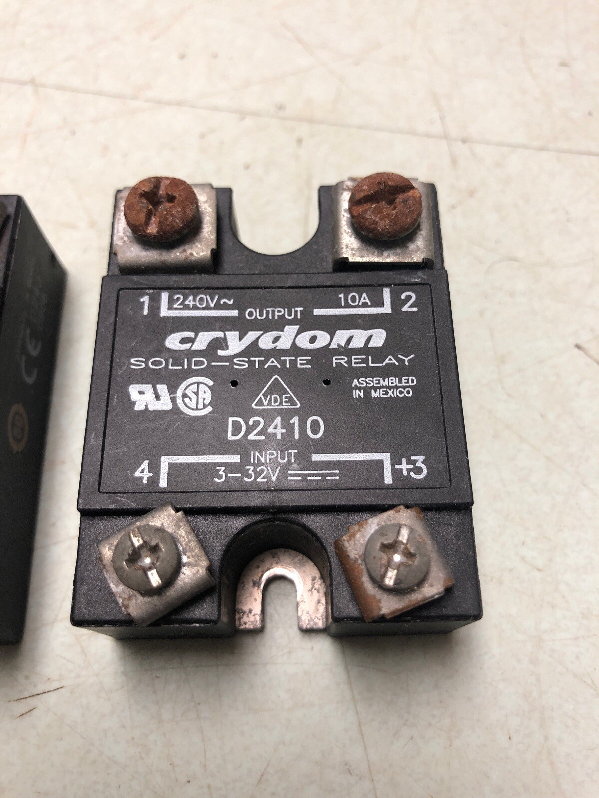 (2) Crydom D2410 Solid State Relay / 10 Amp, 240 Volt 30 Day WTY Free Shipping | eBay