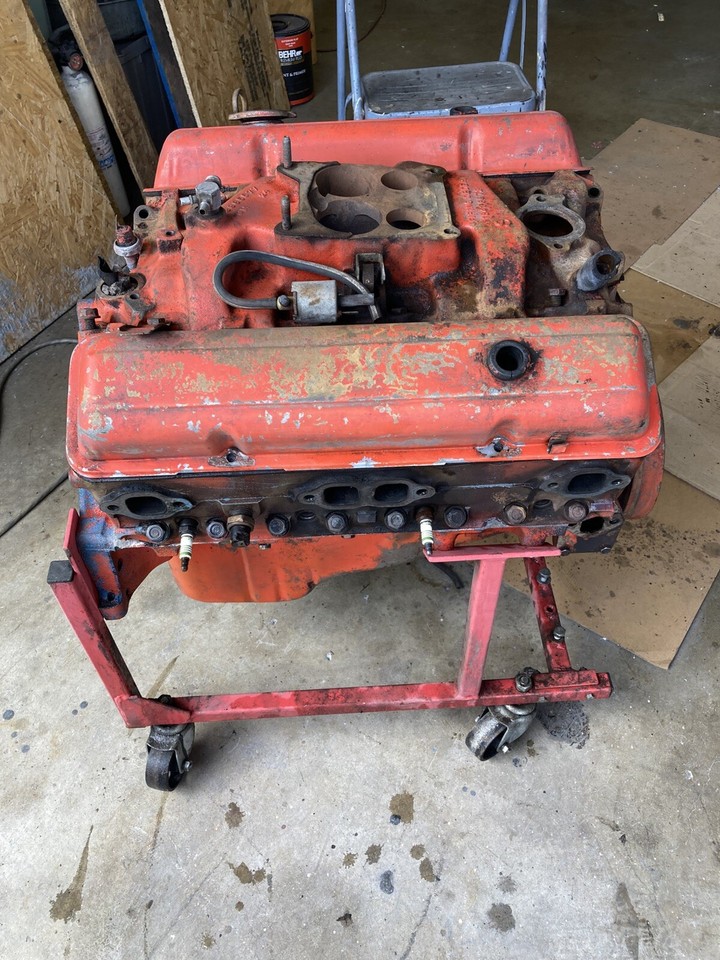 SBC 350 V8 ENGINE MOTOR 3970010 SMALL BLOCK CHEVY 1970 | eBay