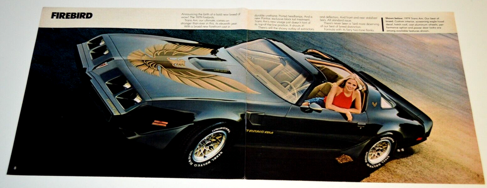 1979 Pontiac Firebird Trans Am Original Dealer Advertisement Print Ad ...