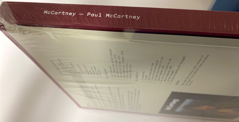 Paul " McCartney " Archive Collection Deluxe Box Set 2-CD 1-DVD Book ...