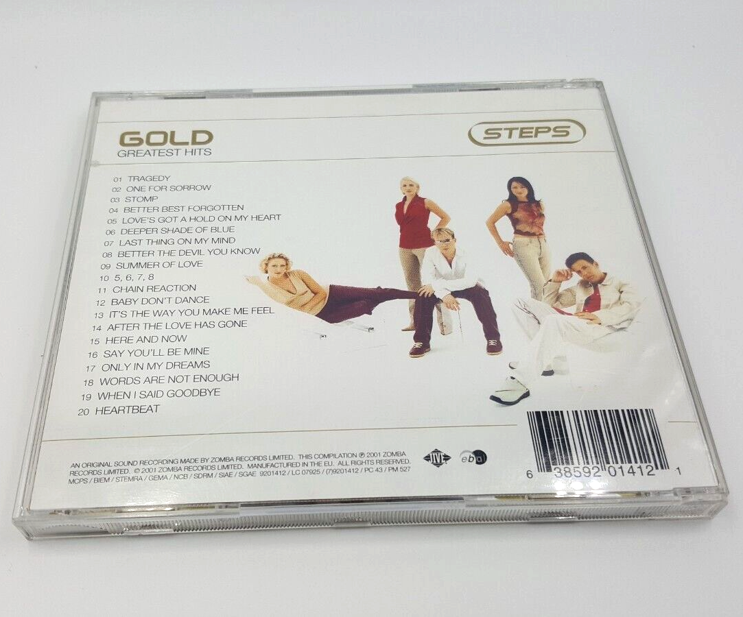 STEPS GOLD Greatest Hits CD Album 20 Tracks 2001 Zomba Records | eBay