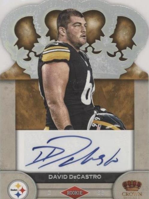 2012 Crown Royale - Rookie Signatures David DeCastro #24 Holo Silver ...