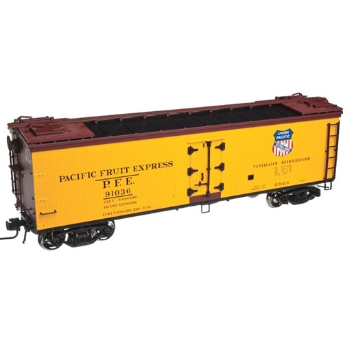 Atlas Trains 3001531-3 Pacific Fruit Express 40' Wood Reefer # 91032 O ...