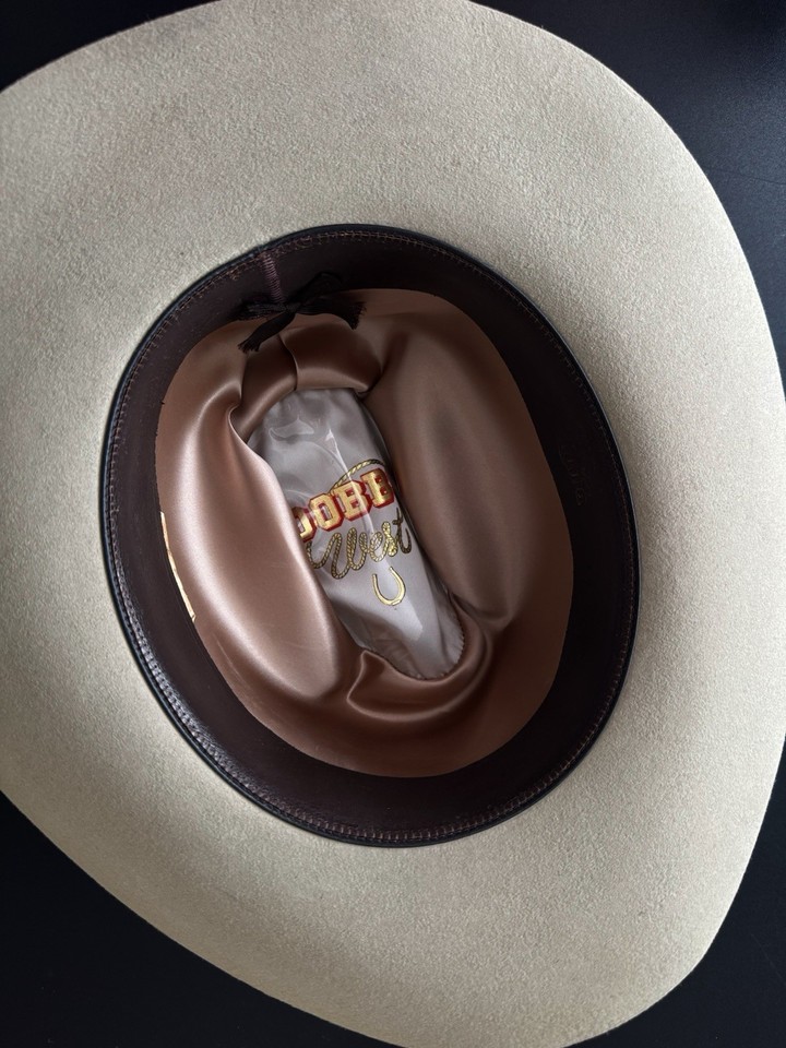 Dobbs West HAT XXX Beaver/Silver Belly Color/Size 6 7/8 | eBay