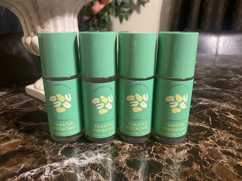 2 Bath & Body Works Toasted Pistachio Fragrance Body Mist Travel Size 2 ...