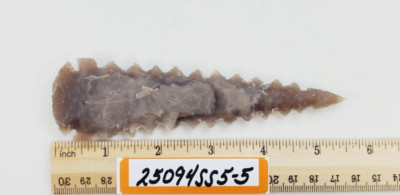 5.5" Serrated Spearhead - Lance Head - Drill Point - Knife - Hand ...