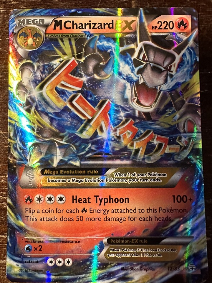 Pokémon TCG Mega-Charizard-EX Generations 12/83 Holo Holo Rare EX | eBay