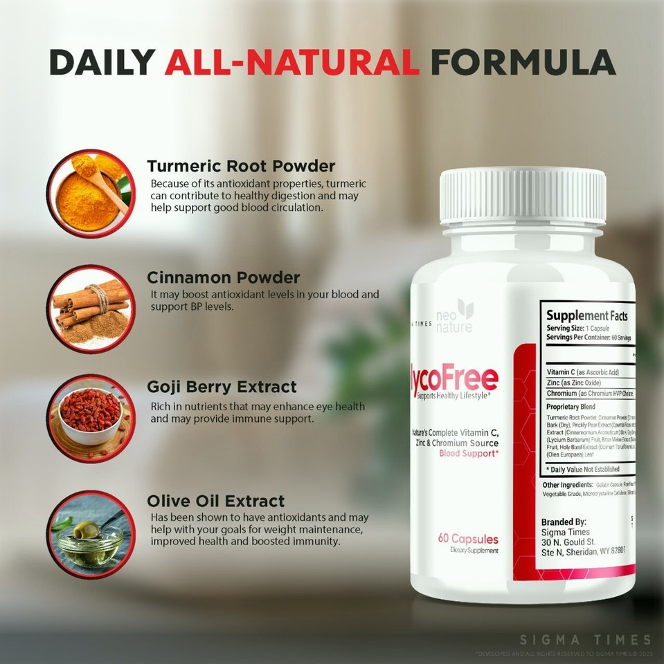 (2 Pack) GlycoFree Blood Sugar Control Pills to Support Overall ...