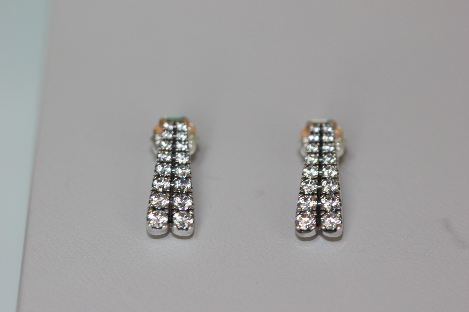 AUTHENTIC NEW PANDORA SHOOTING STARS CLEAR CZ EARRINGS 296367CZ pouch ...