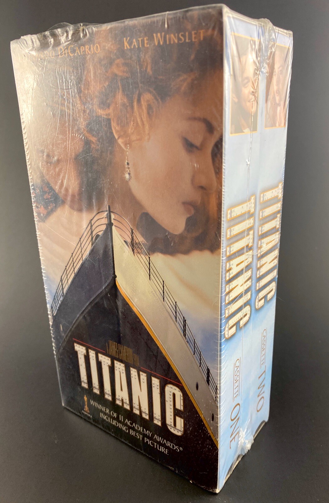 New TITANIC VHS Video THX Factory Sealed 2 Tape Box Set 1997 Academy ...