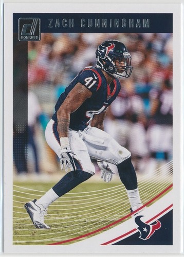 Zach Cunningham - Houston Texans - 2018 Panini Donruss Football - Base ...