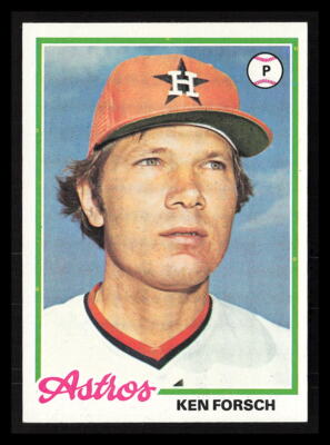 Ken Forsch 1978 Topps #181 Houston Astros | eBay