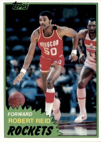 1981-82 Topps Basketball Robert Reid (E) Houston Rockets #MW88 | eBay