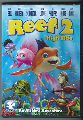 📦 Reef 2: High Tide (DVD, 2012, Drake Bell, Jamie Kennedy, Animated) 🎥 ...