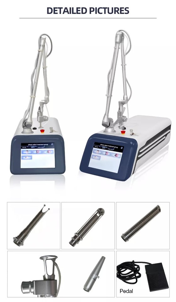CO2 Fractional Laser Skin Rejuvenation Machine Acne Scar Stretch Marks ...