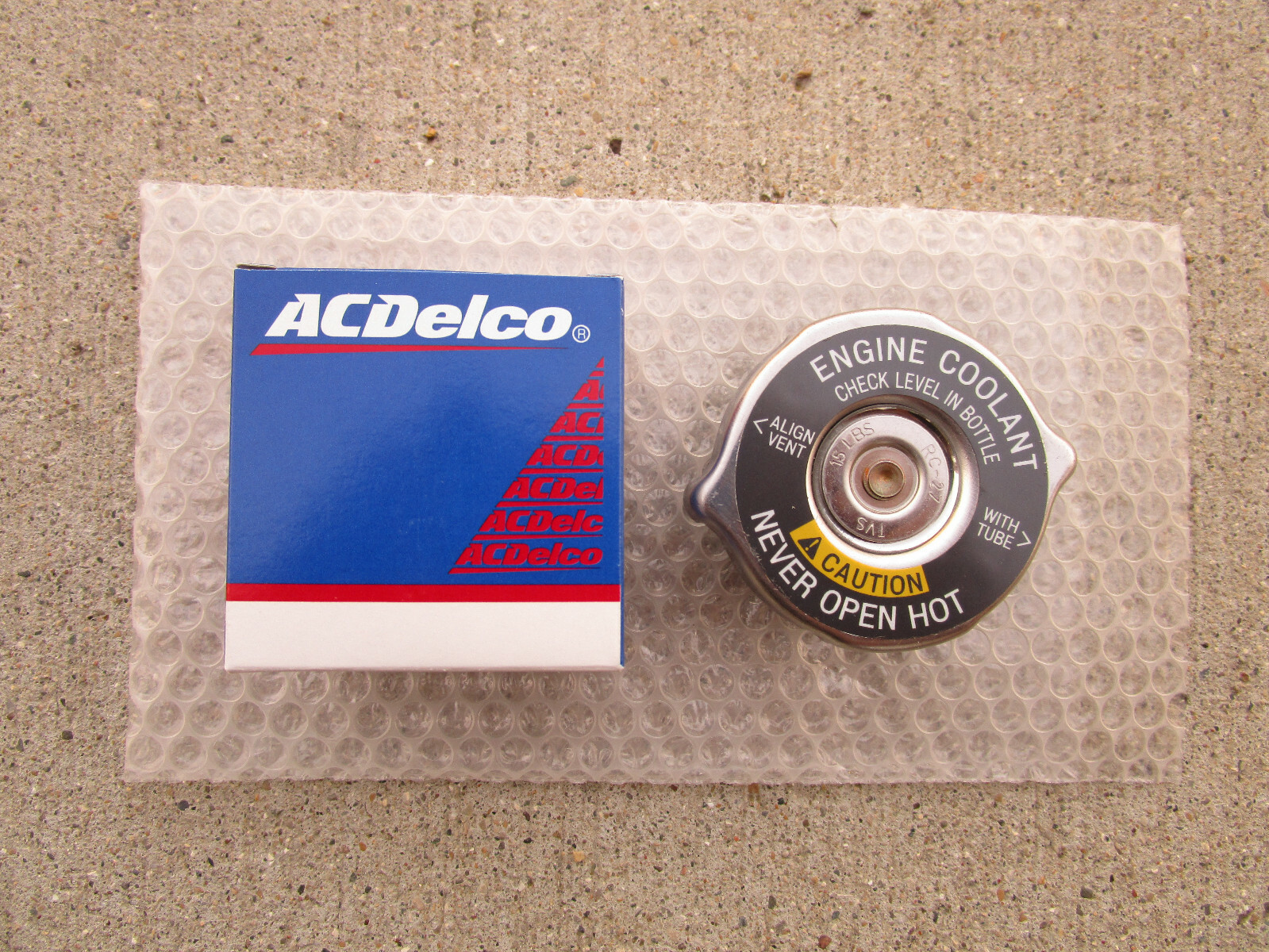 GM 10409635 ACDELCO RC27 RC-27 RADIATOR ENGINE COOLANT FLUID TANK CAP ...