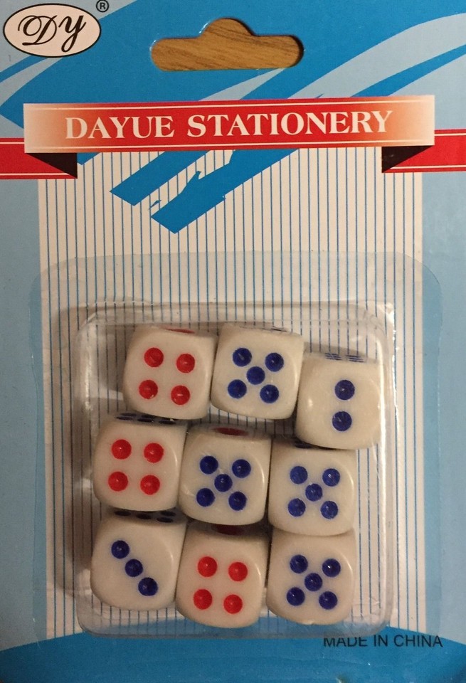 NEW ACRYLIC DICES SIX SIDED SPOT DICE SIZE GAMES WAR GAMING LUDO DICE ...