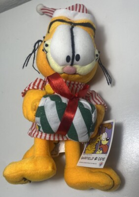 Garfield Plush Christmas Pajamas Present | eBay