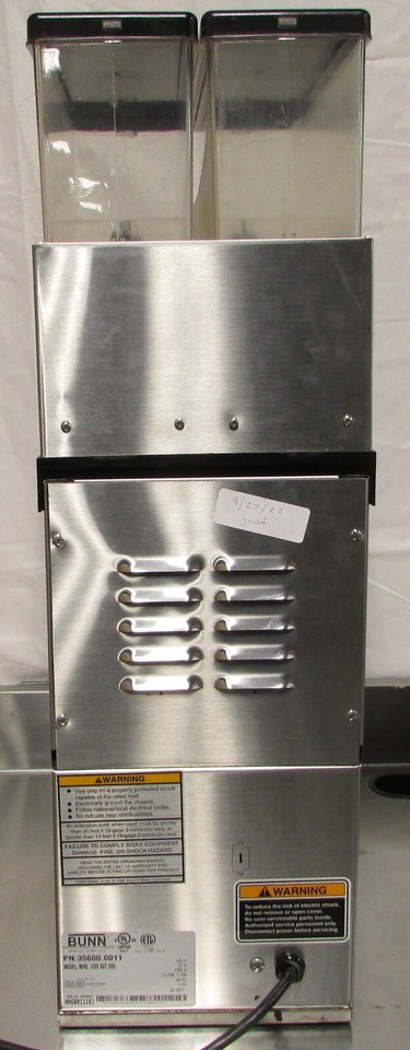 Bunn MHG Commercial Multi Hopper Coffee Grinder 35600.0011 Tested | eBay