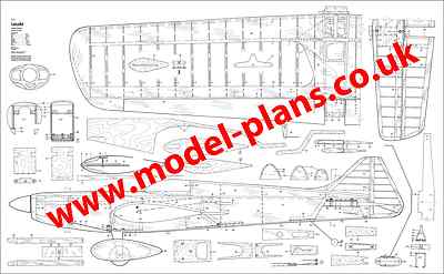 Claus Maikis Lancelot classic control line stunt plans | eBay