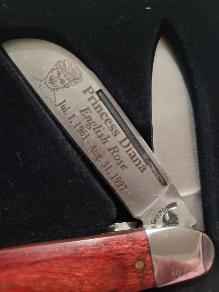 Princess Diana English Rose Commemorative Pen Knife New In Box | eBay