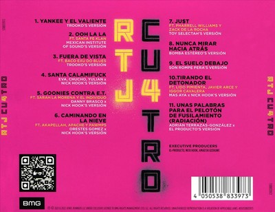 RUN THE JEWELS RTJ CU4TRO NEW CD 4050538833973| eBay