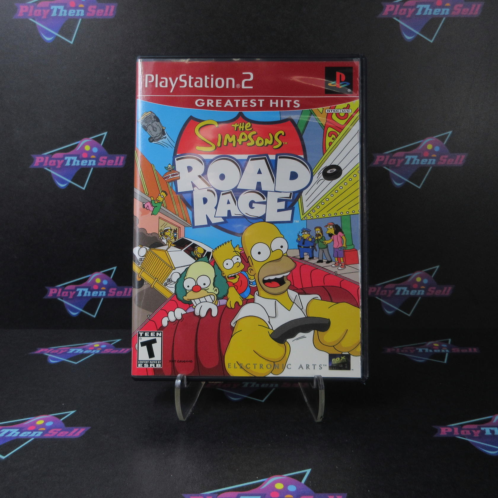 Simpsons: Road Rage Value - GoCollect (playstation-2-ps2-simpsons-road ...