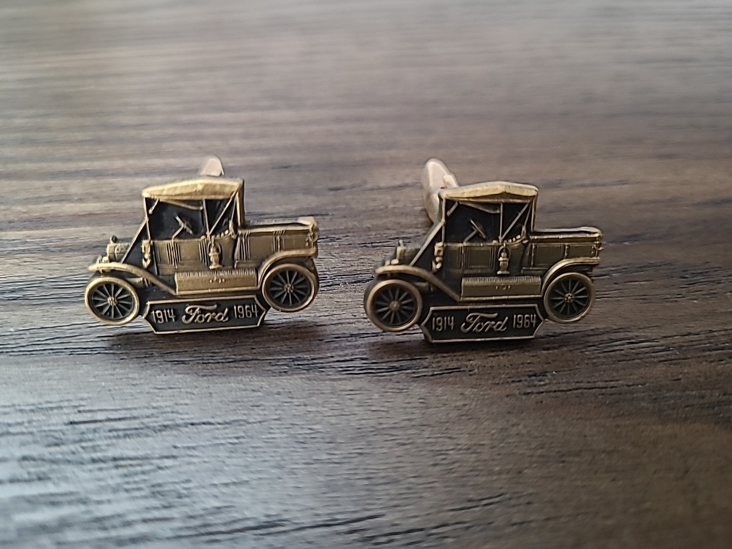 Ford Model A 50th Anniversary Vintage Cuff Link Compl… - Gem