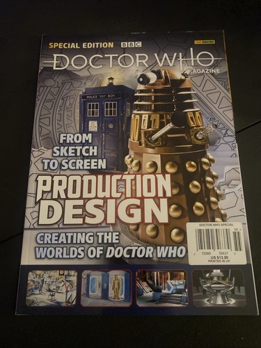 Doctor Who Magazine Special Edition Production Design | eBay