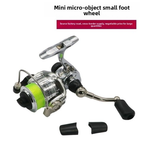 100 Size Pocket Mini Spinning Reel Fishing Tackle Outdoor Sports ...