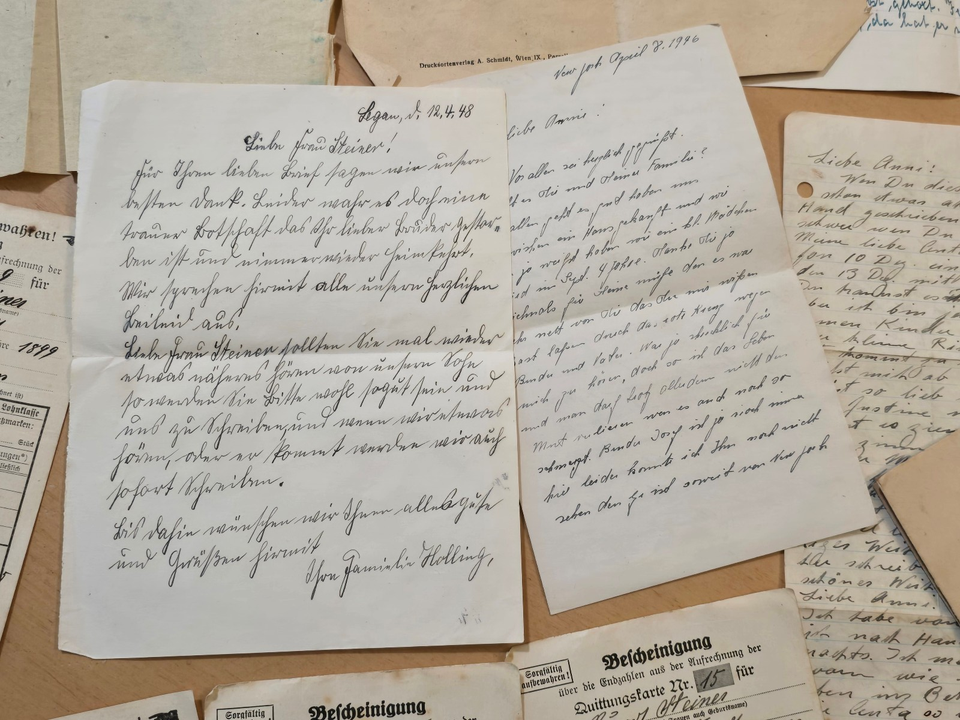 WWII German Steiner Family Archive Wartime Feldpost Photos Documents ...