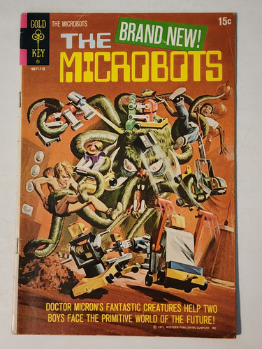 The Microbots #1 1971 Gold Key Western Publishing | eBay