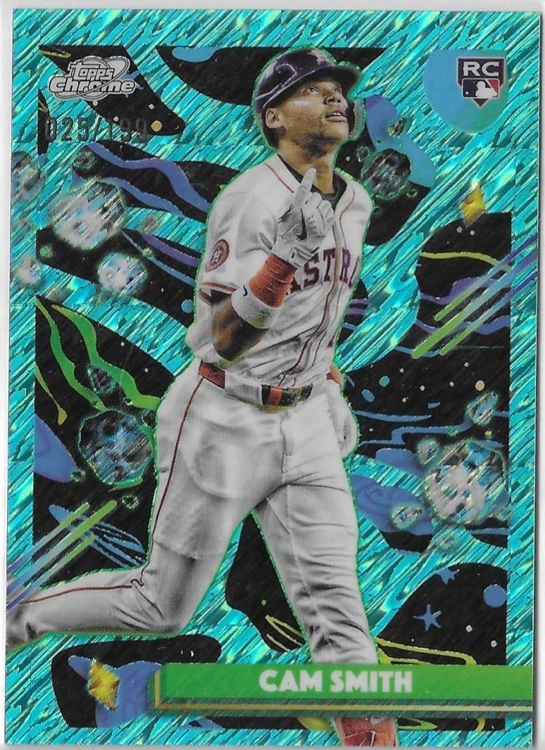 2025 Topps Cosmic Chrome - Cam Smith #166 Aqua Equinox Refractor /199 ...