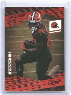 2021 Prestige Red Jarvis Landry #ed 13/299 Cleveland Browns FAST SHIP ...