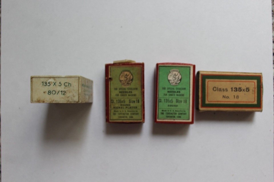 135x5 Industrial Sewing Machine Needles-Sizes 12,16,18 Brand/Needle ...