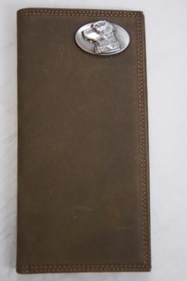 ZEP-PRO Labrador DOG LAB Crazy Horse Leather LONG Roper WALLET ONLY NO ...