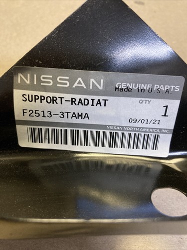 NEW Genuine Nissan 2013-2018 Altima Radiator Core Support Upper Left LH ...