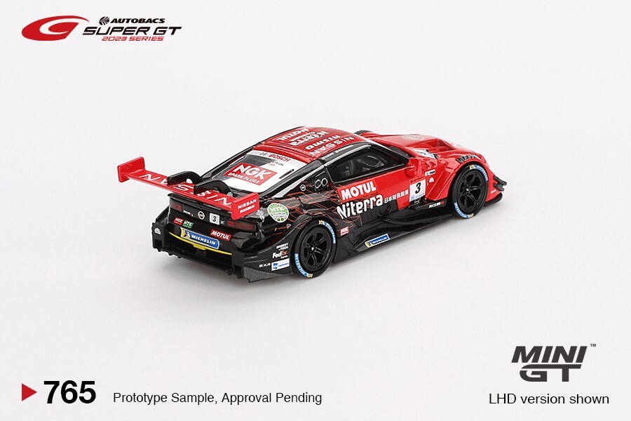 Mini GT 1:64 Nissan Z GT500 #3 "Niterra MOTUL Z" NDDP RACING 2023 SUPER ...