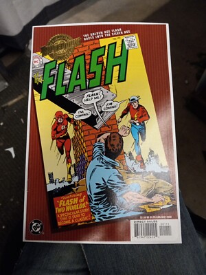 2000 DC Comics MILLENNIUM EDITION The Flash #123 Key Multiverse Concept ...