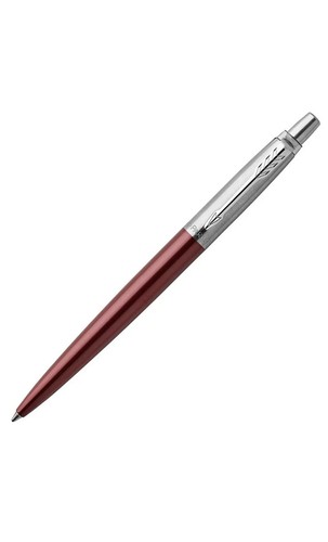 Parker Pen Red Jotter Ballpoint Black Ink Style-bille Boligrafo Made in ...