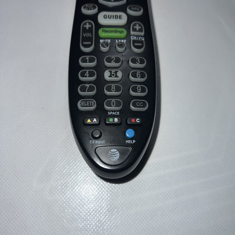 AT&T U-Verse S30-S1B Programmable Universal Remote Control TESTED WORKS ...