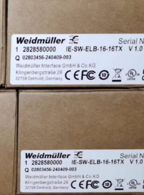 Weidmuller Industrial Switch IE-SW-ELB-16-16TX 2828580000 Spot goods | eBay