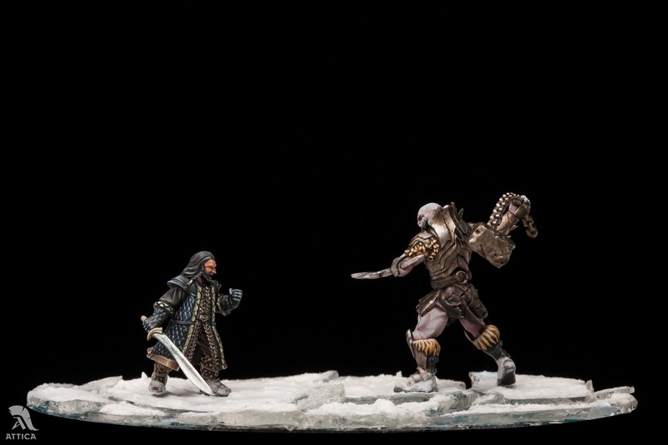 Thorin Oakenshield and Azog painted figure The Hobbit Pre-Sale | Art | eBay