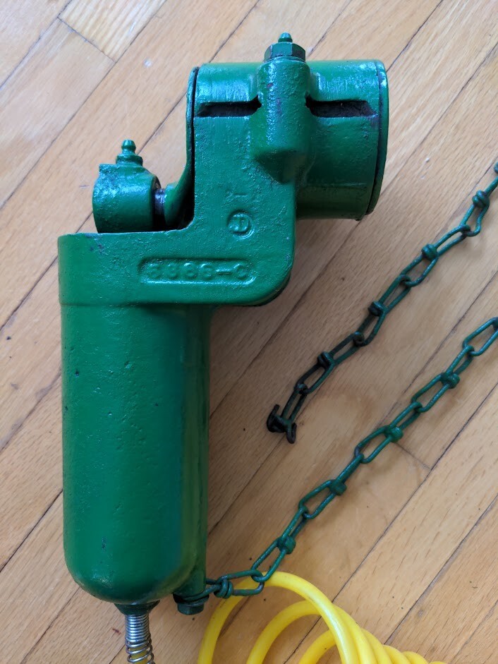 Original Vintage John Deere Tractor 540 PTO Compressor Tire Air Pump ...