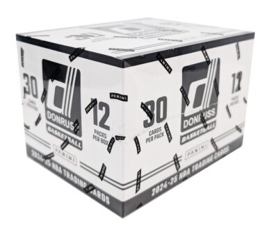 Panini Donruss Basketball 2024-25 Fat Pack Display (12 Packs) | eBay ...