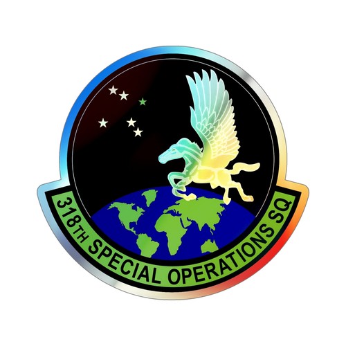 318th Special Operations Squadron (U.S. Air Force) Holographic STICKER ...