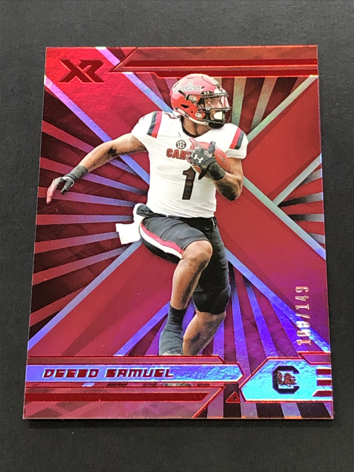2022 Panini Chronicles Draft Picks - Xr Red #7 Deebo Samuel /149 for ...