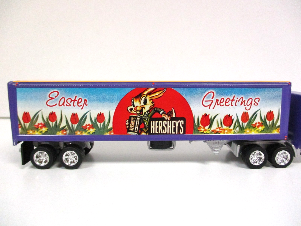 MATCHBOX PLATINUM HERSHEY'S EASTER KENWORTH AERODYNE SEMI TRUCK ...