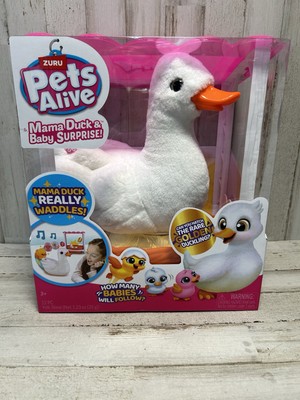 Pets Alive Mama Duck & Baby Surprise, Nurturing Play Surprise Hatching ...